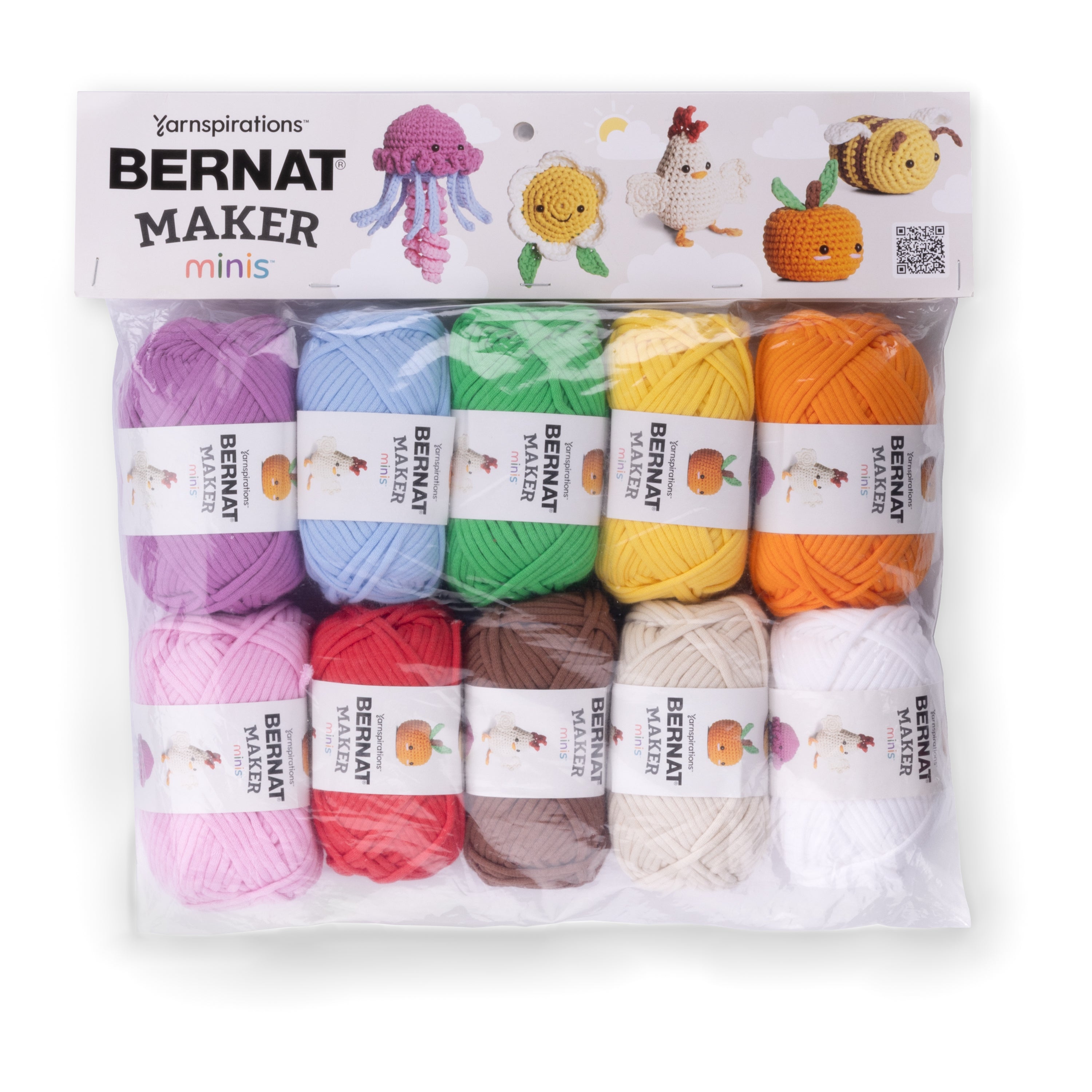 Bernat Maker Minis Pack Yarn (500g/17.6oz) | Yarnspirations