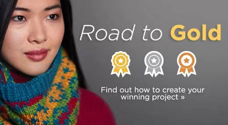 The Road to Gold Challenge | Yarnspirations