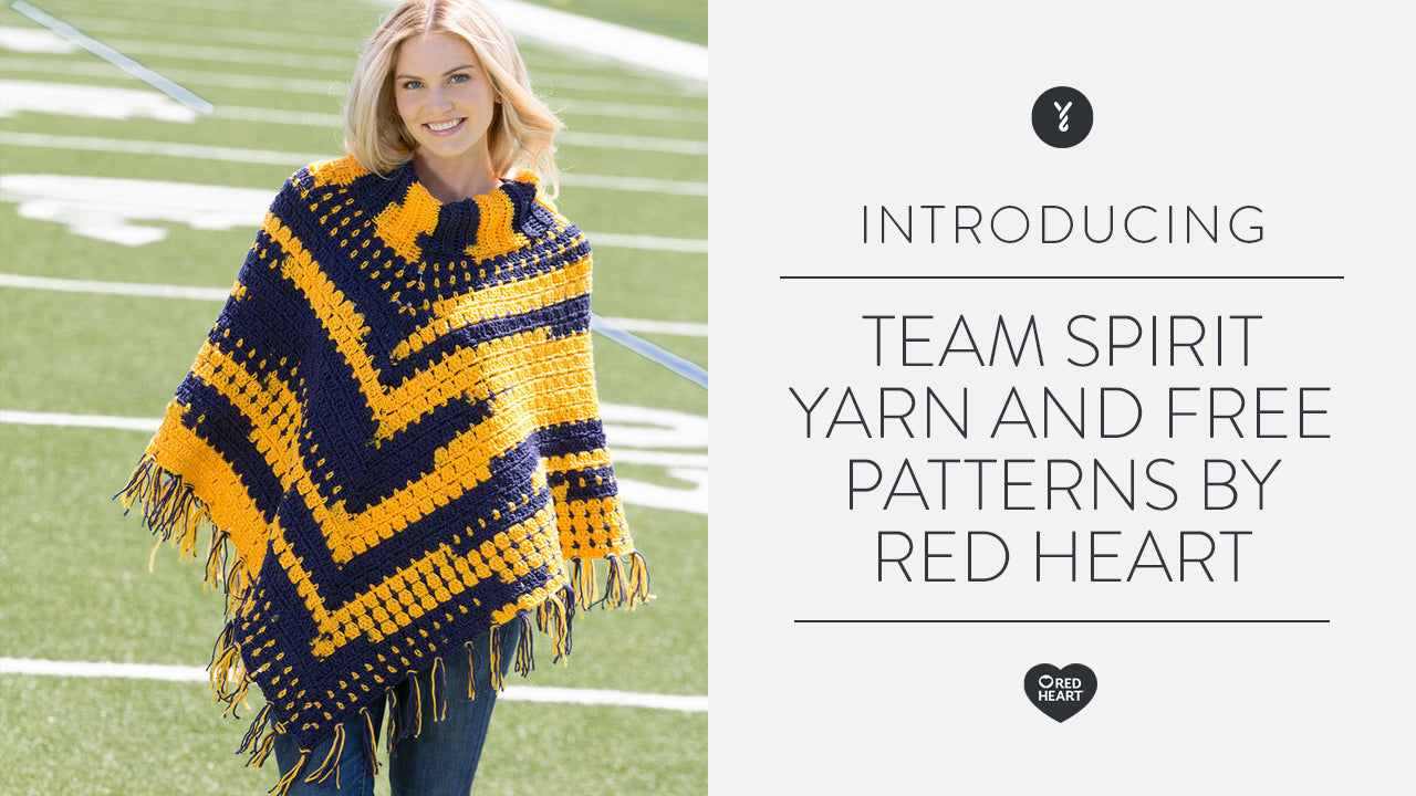 Team Spirit Yarn and Free Patterns | Yarnspirations