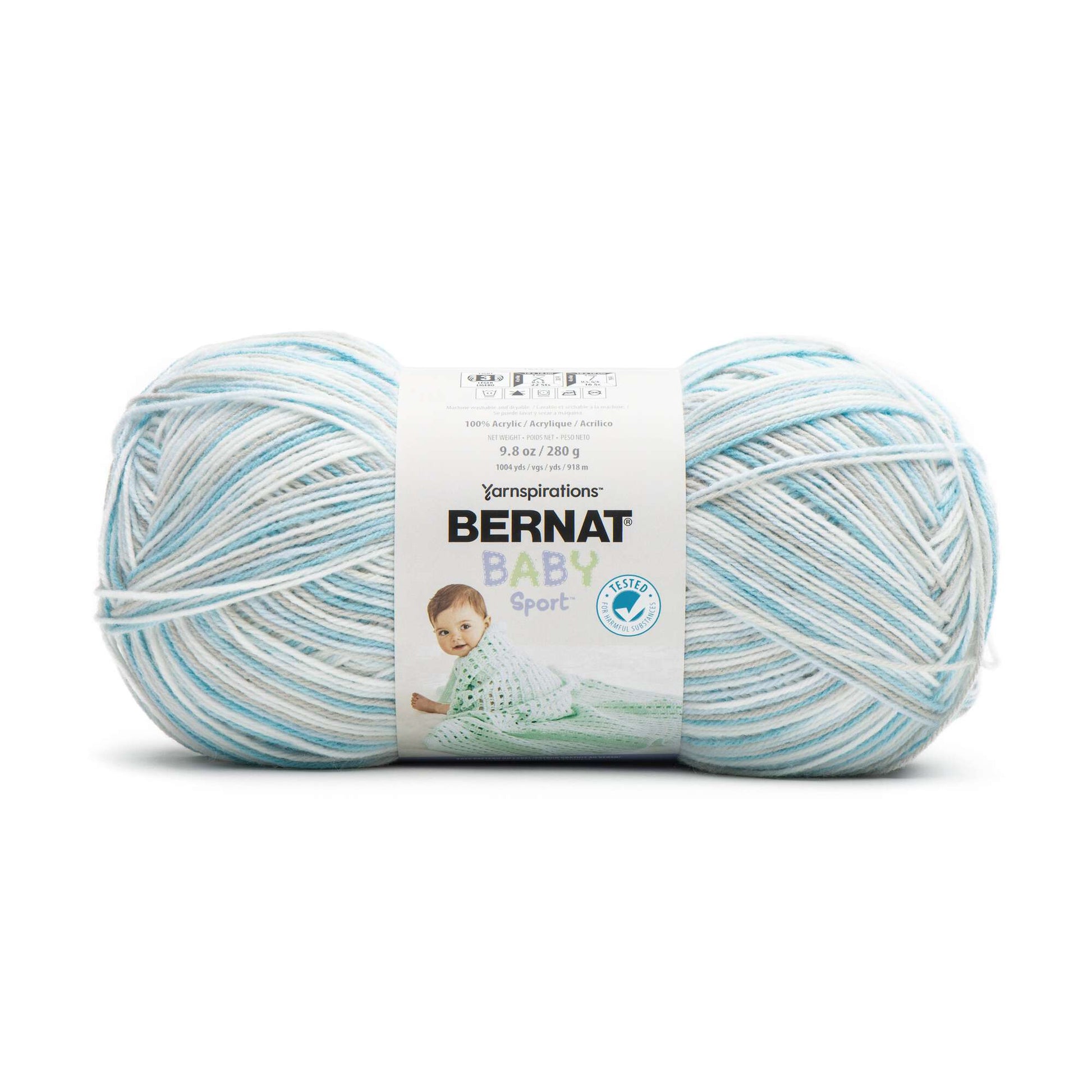 Bernat Baby Sport Ombre Yarn | Yarnspirations