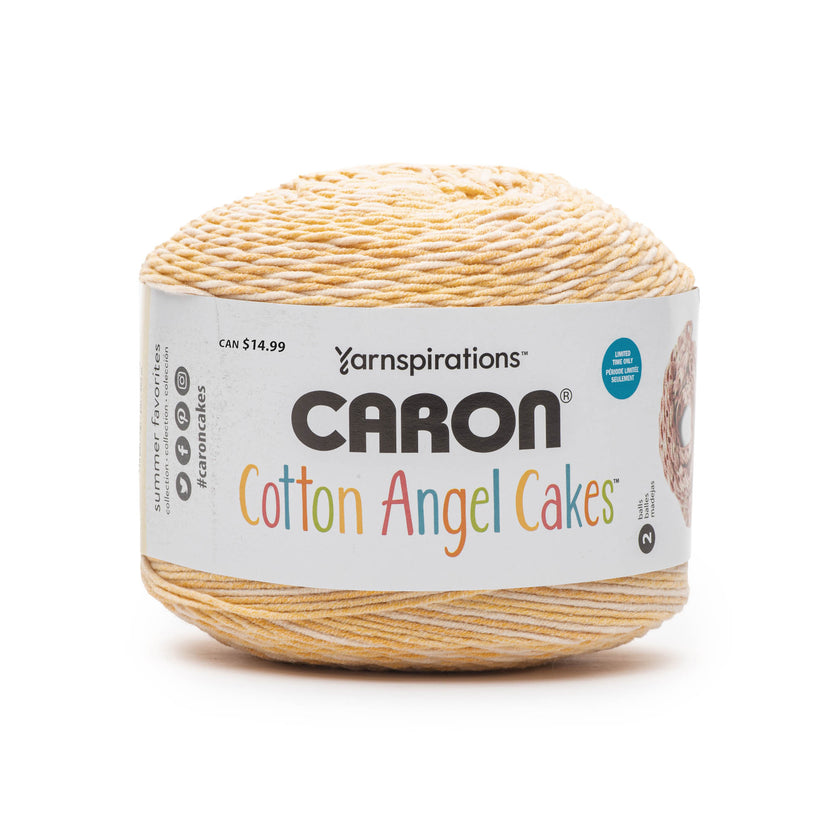 Caron Cotton Angel Cakes Yarn (250g/8.8oz) - Clearance Shades ...