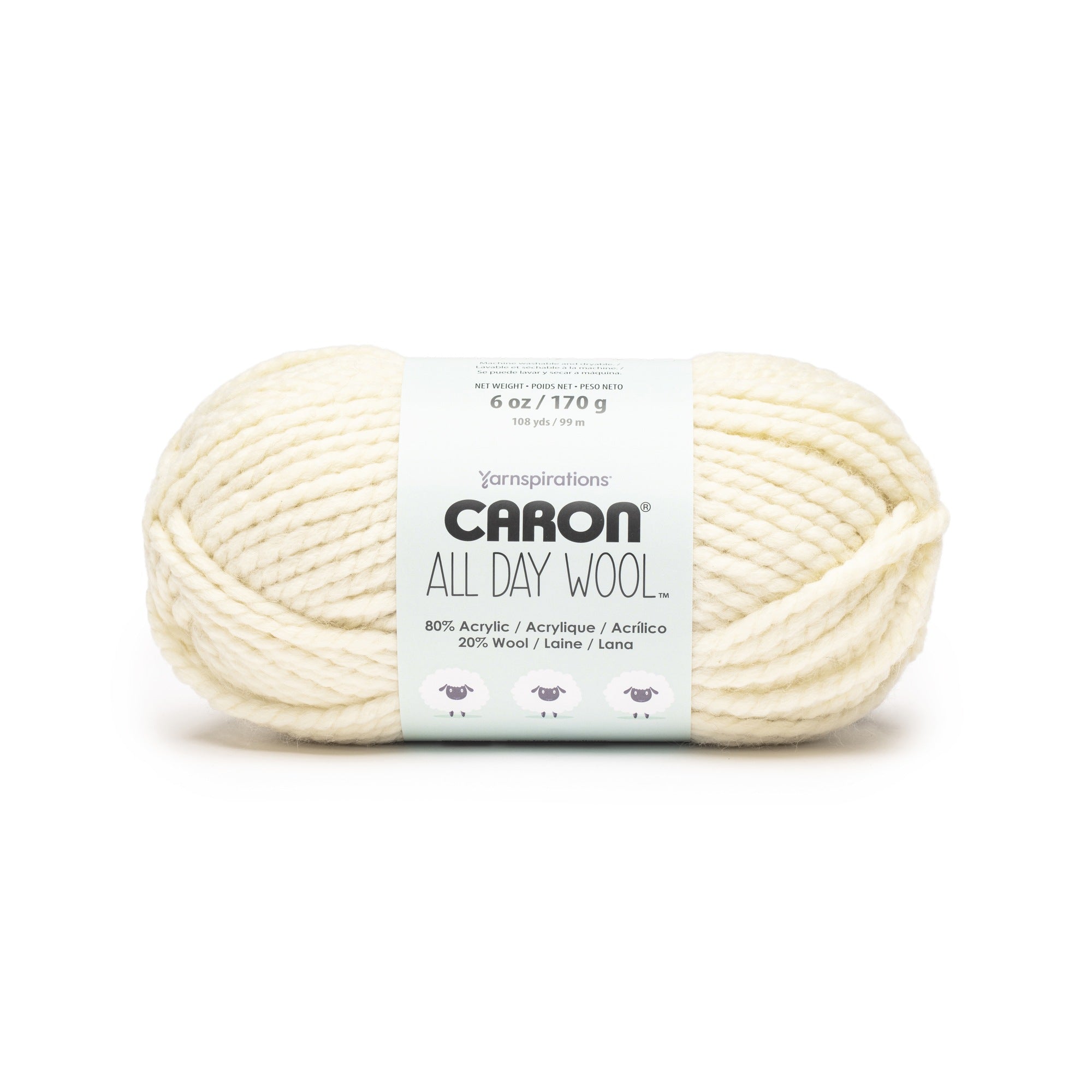Caron All Day Wool Yarn (170g/6oz) | Yarnspirations