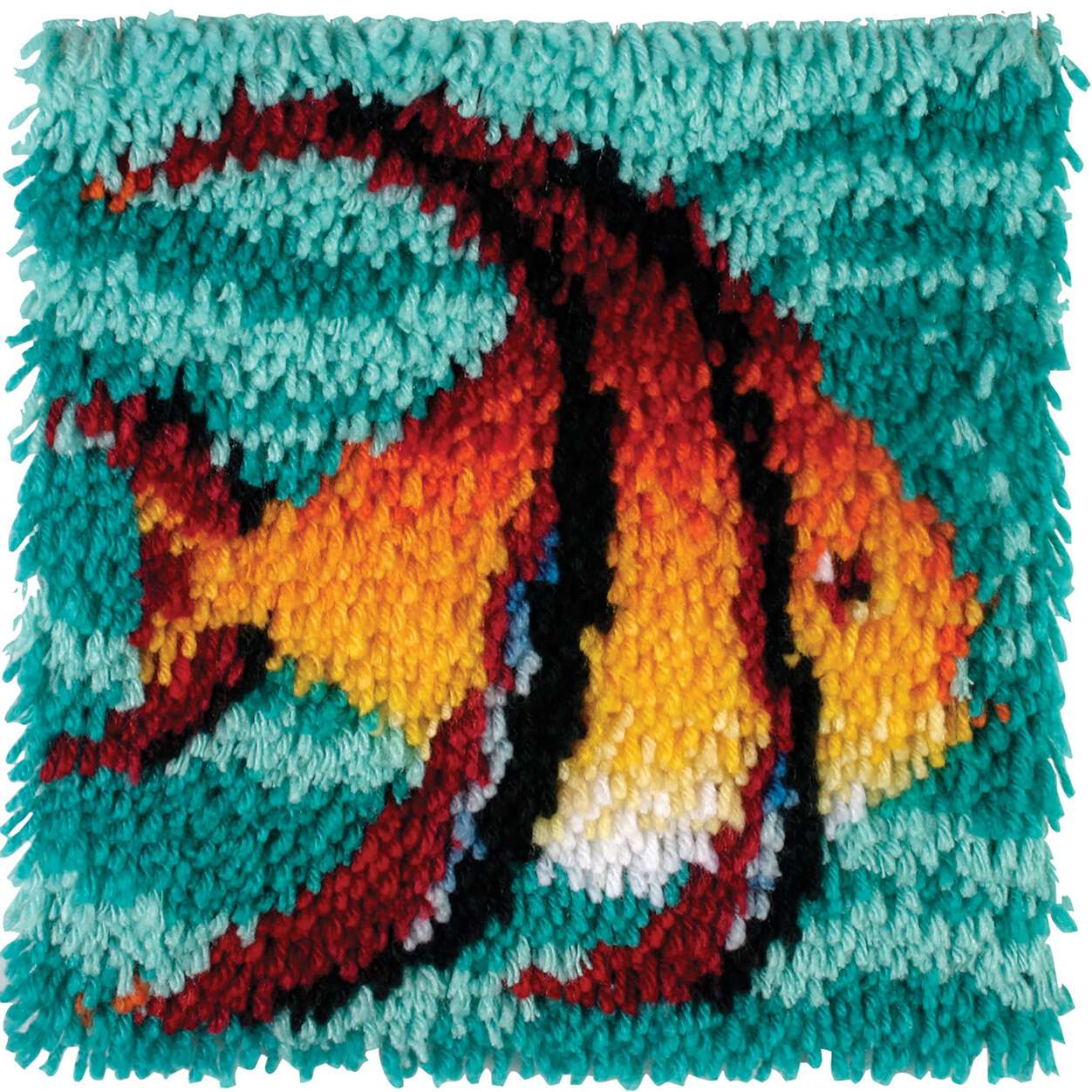 WonderArt Angel Fish Kit 12" x 12" | Yarnspirations
