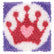 WonderArt Princess Crown Kit 12" x 12" | Yarnspirations