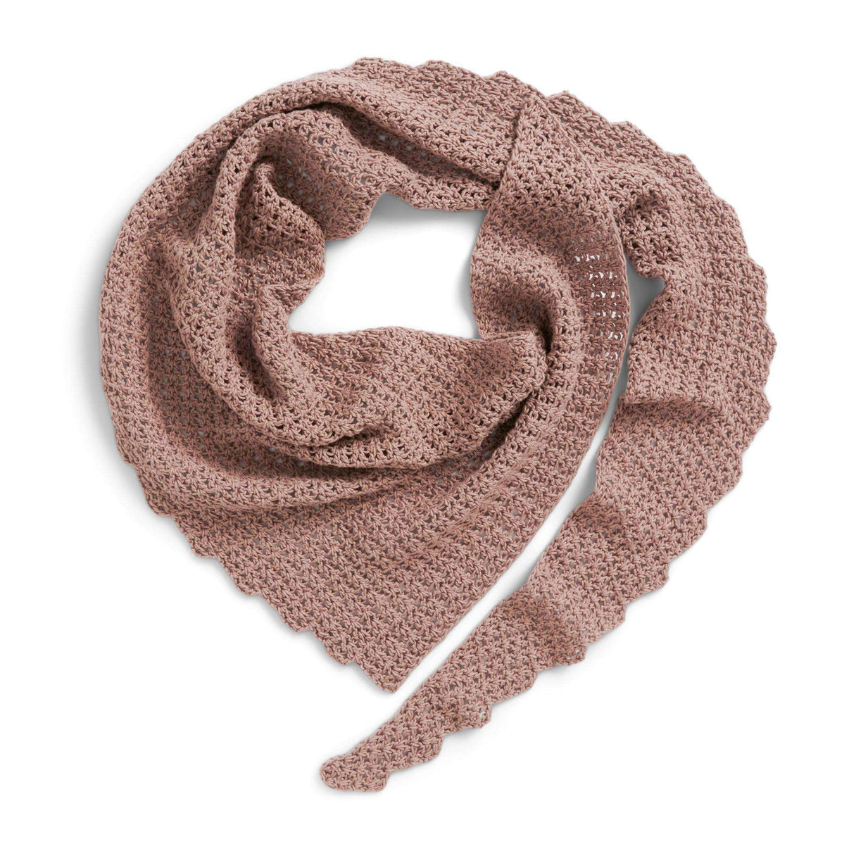 Free Easy Aunt Lydia Wavy Asymmetrical Shawl Crochet Pattern ...