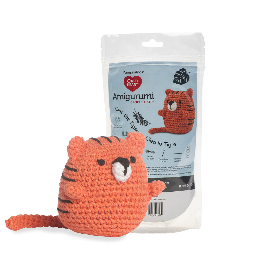 Red Heart Amigurumi Crochet Kit | Tiny the T-rex | Yarnspirations