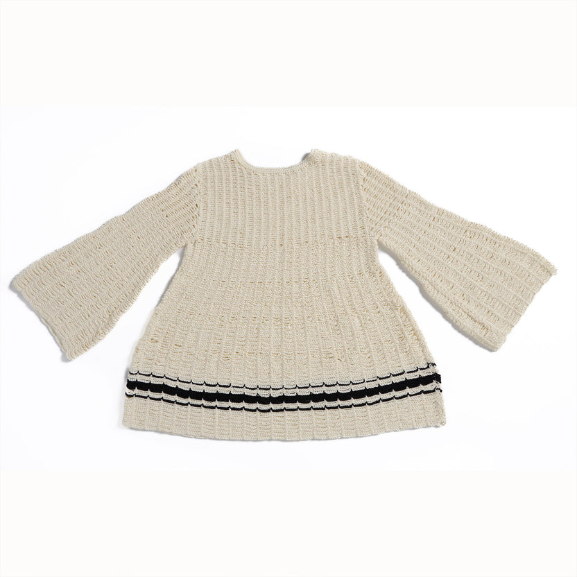 Free Intermediate Bernat Crochet Trapeze Dress Pattern | Yarnspirations