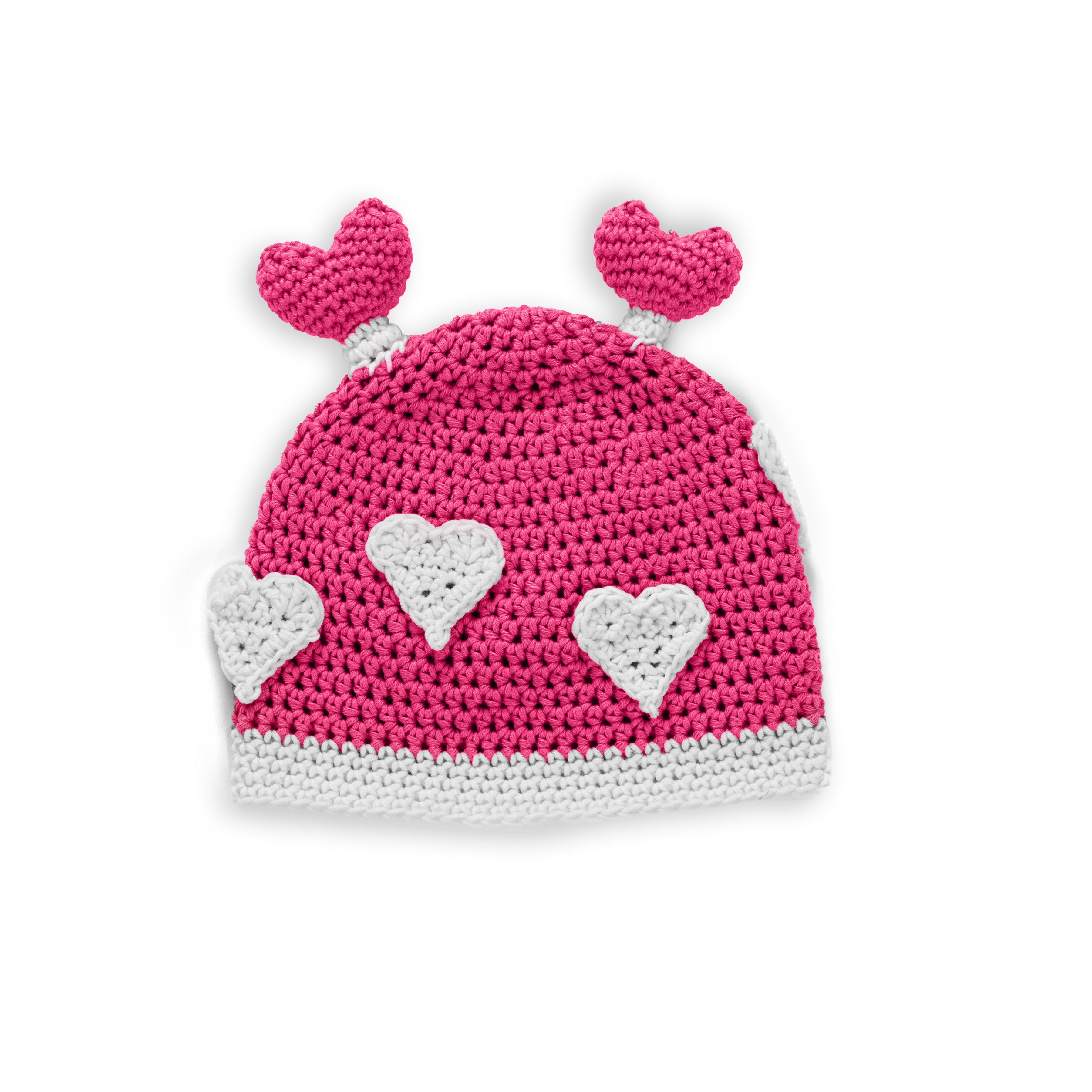 Free Easy Bernat Crochet Luv Bug Hat Pattern | Yarnspirations