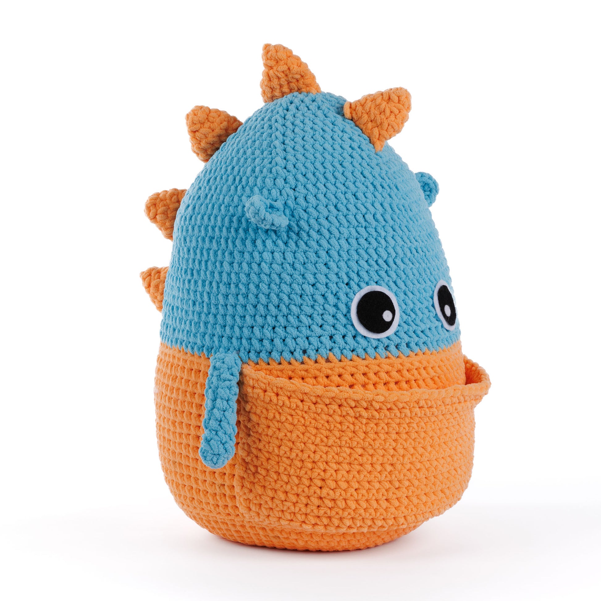 Free Easy Bernat Cuddle Monsters Crochet Pattern | Yarnspirations