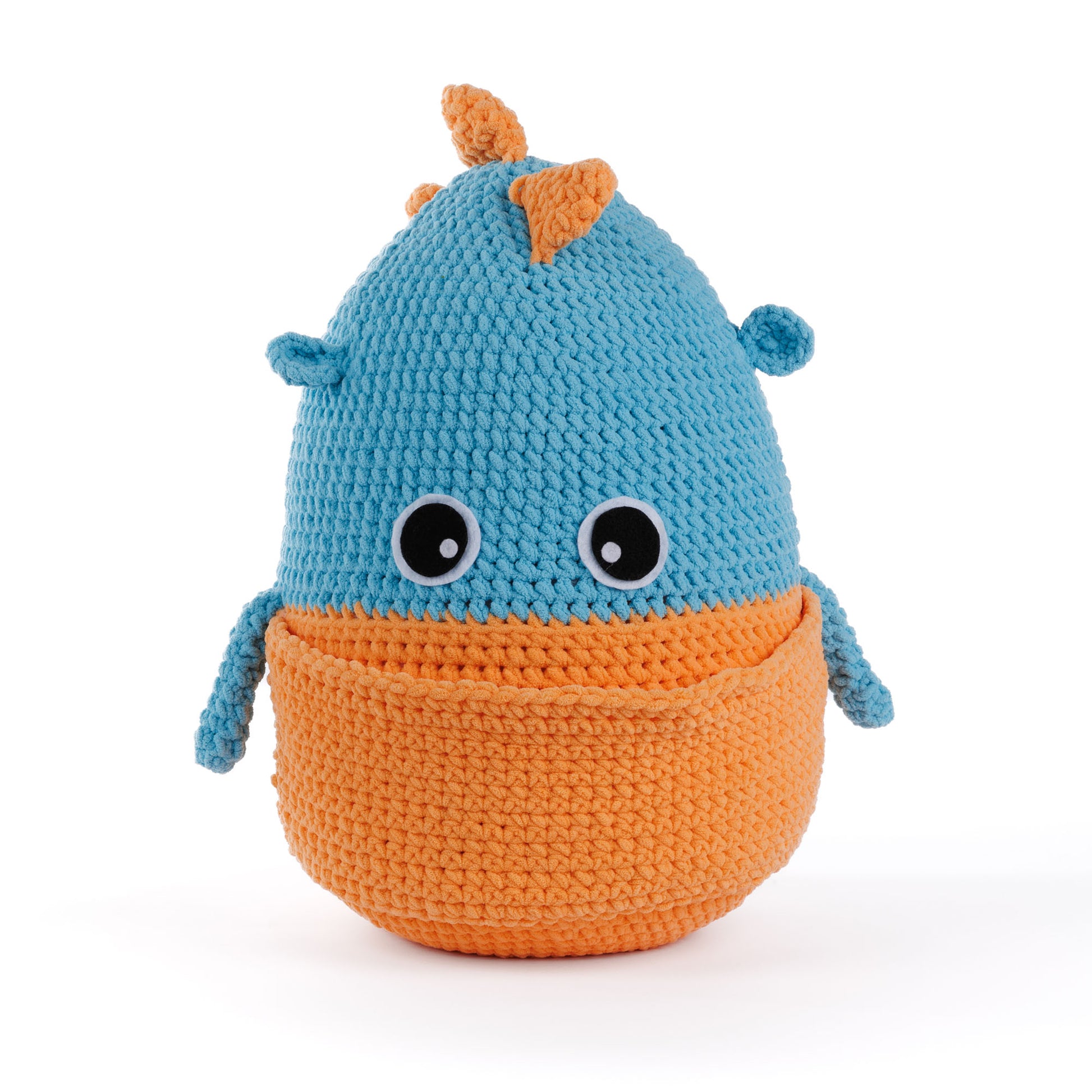 Free Easy Bernat Cuddle Monsters Crochet Pattern | Yarnspirations