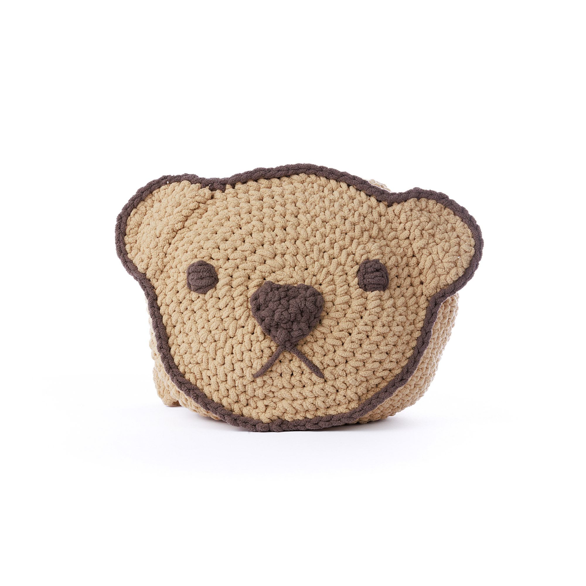 Free Easy Bernat Crochet Bear-y Cute Backpack Pattern | Yarnspirations