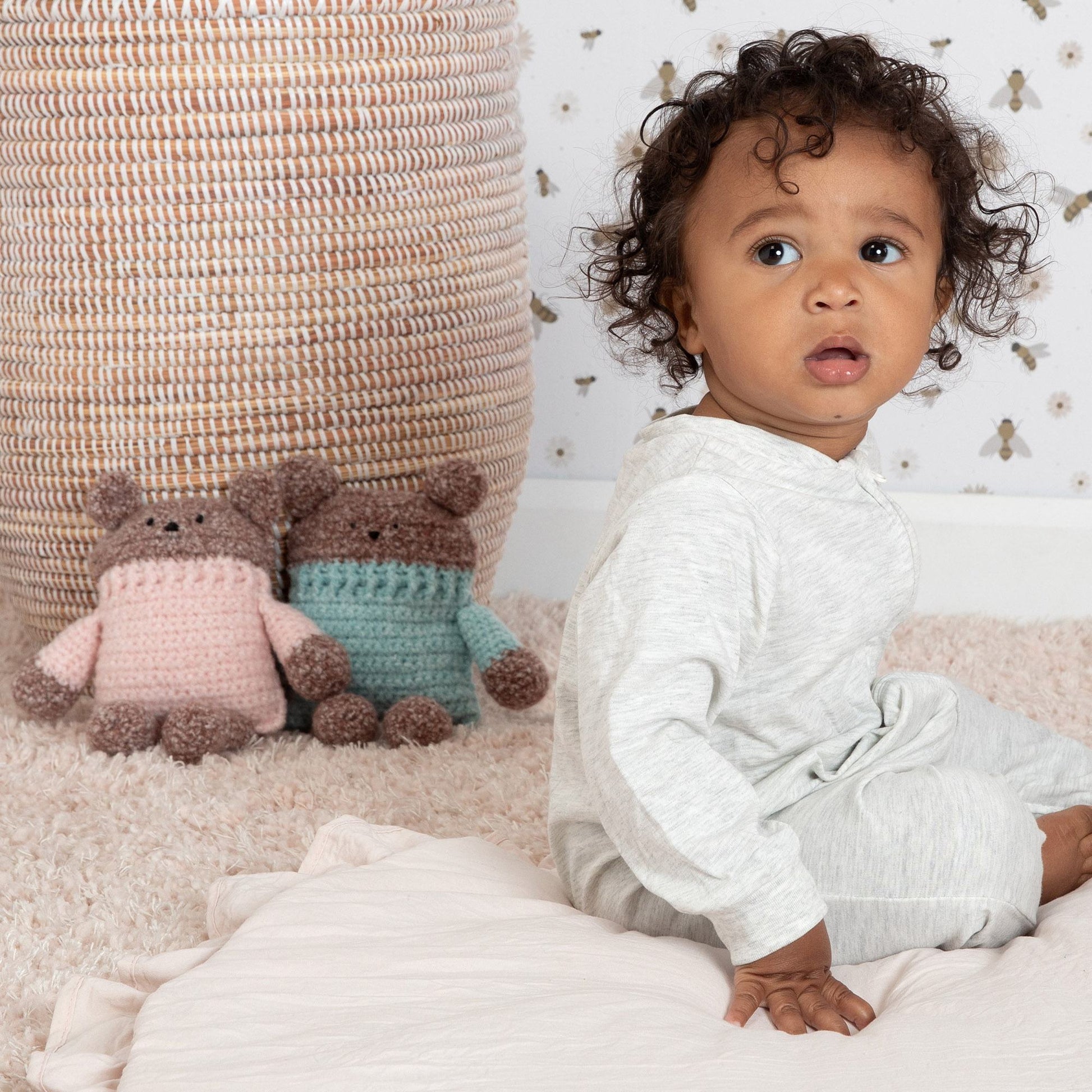 Free Easy Bernat Crochet Little Bears Pattern | Yarnspirations