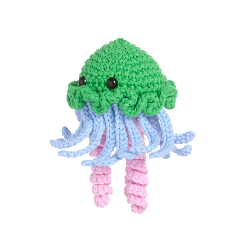 Free Intermediate Bernat Maker Mini Julian the Crochet Jellyfish ...