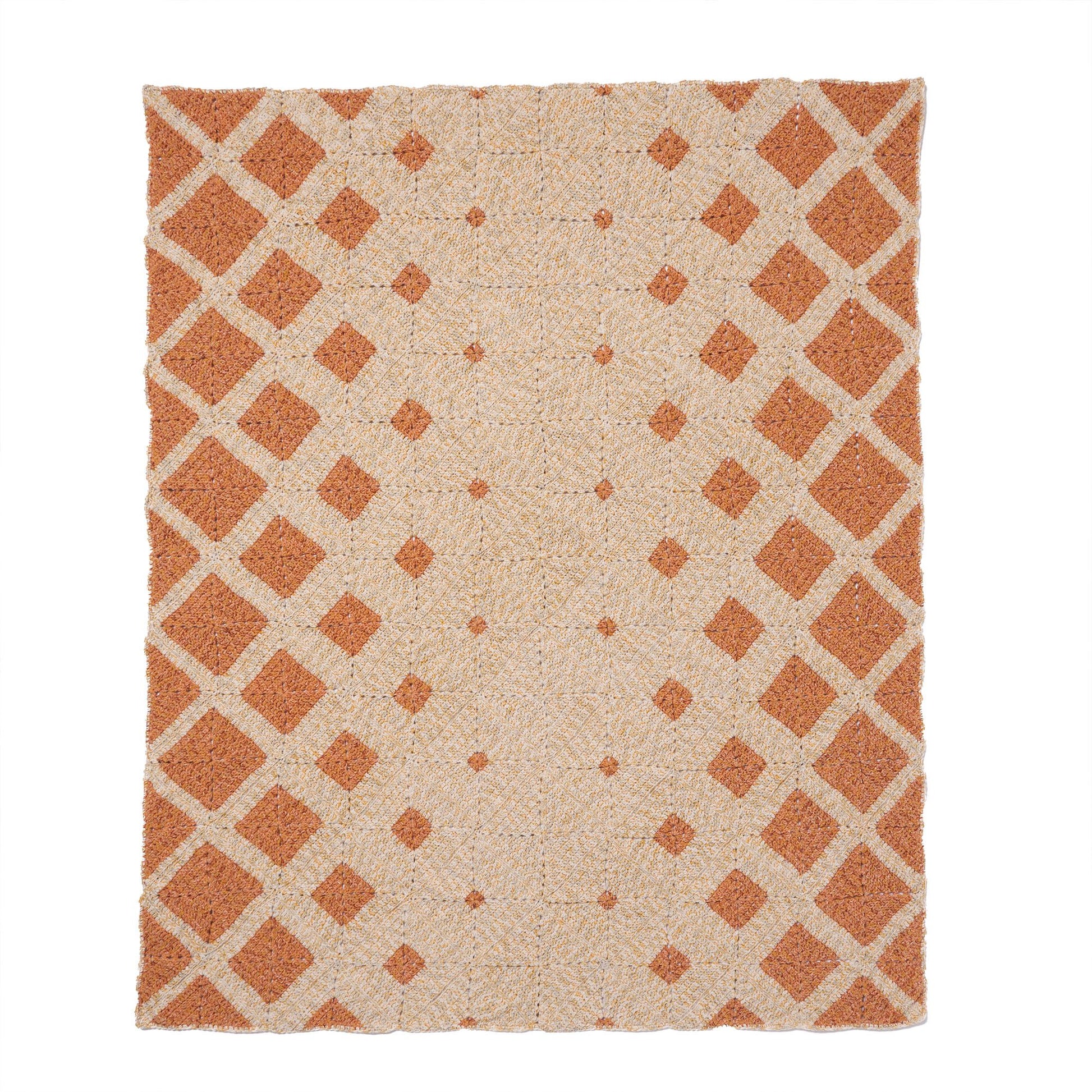 Free Beginner Bernat Crochet Citrine Sunset Blanket Pattern ...