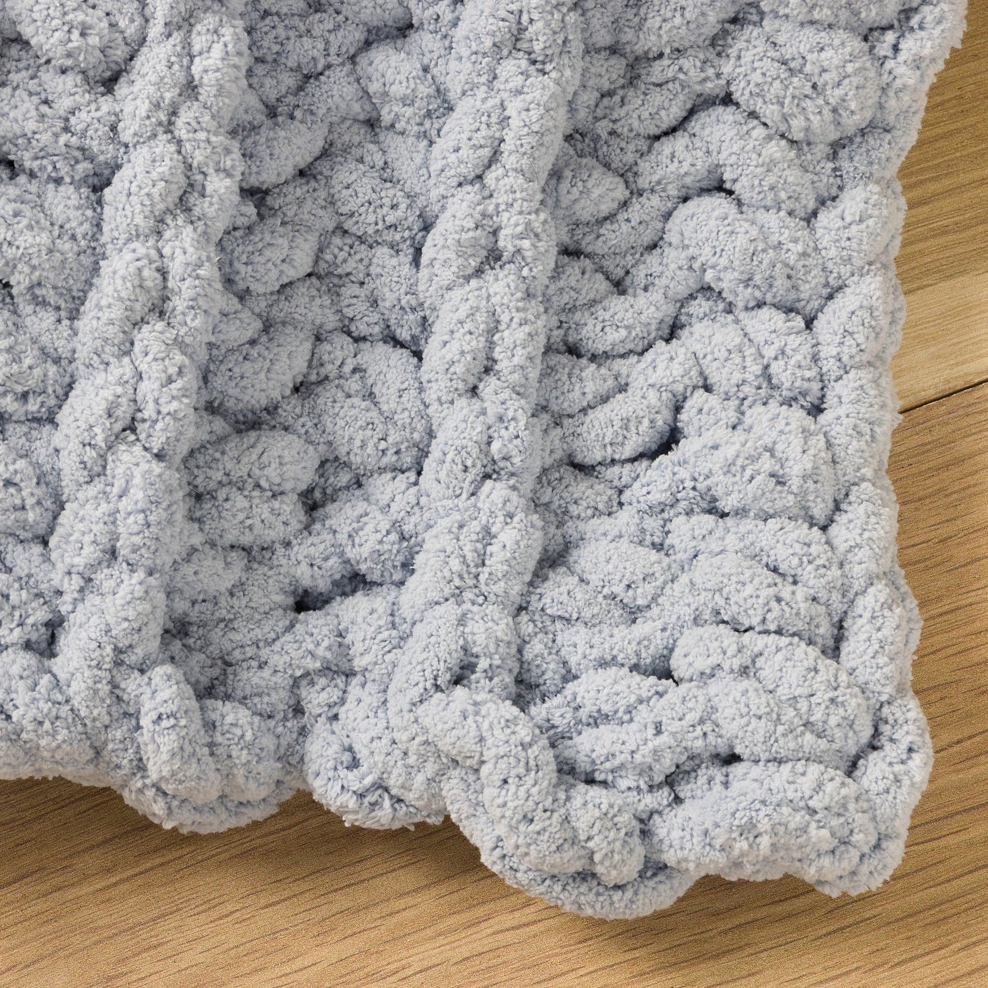 Free Beginner Bernat Big Ridges Crochet Blanket Pattern | Yarnspirations