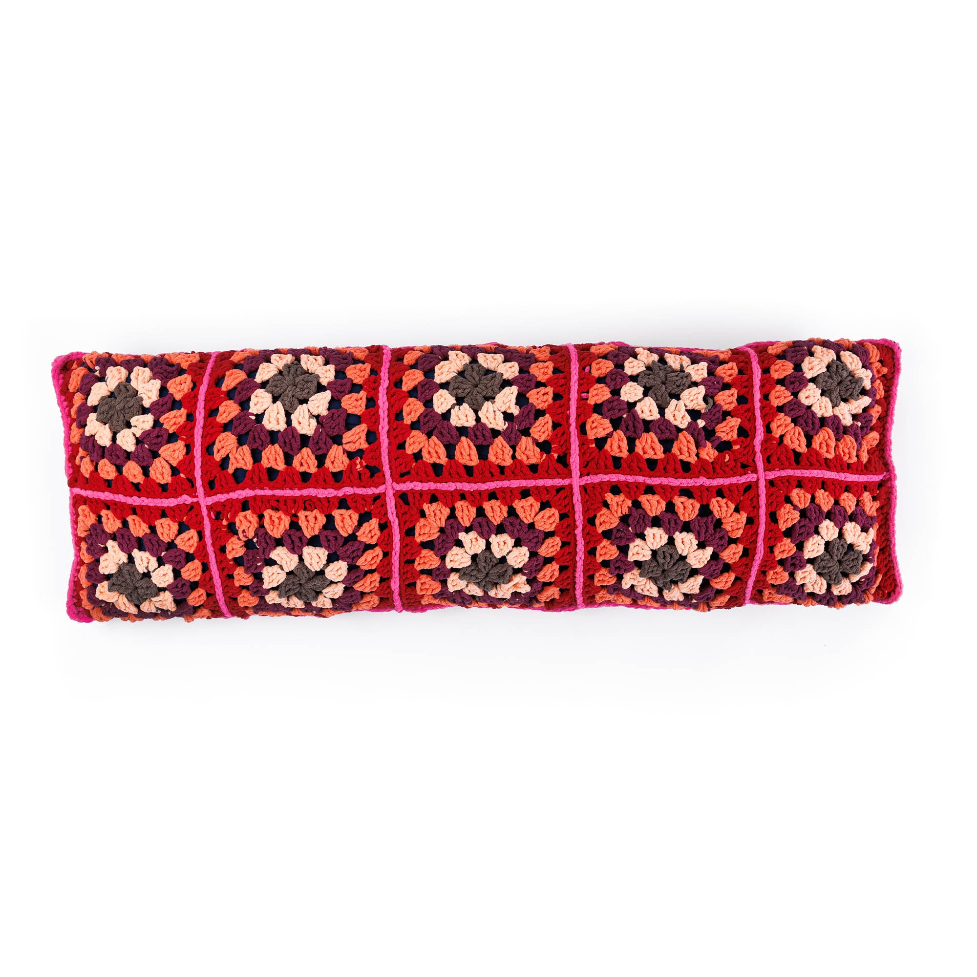 Free Easy Bernat Crochet Square Serenity Body Pillow Pattern ...