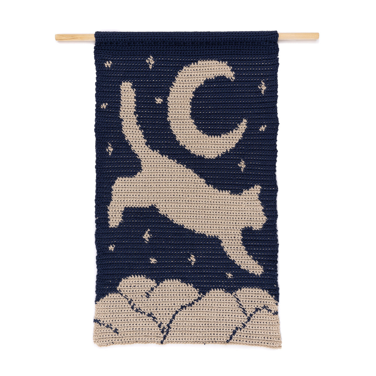 Free Intermediate Bernat Moonlight Meowgic Crochet Tapestry Pattern ...