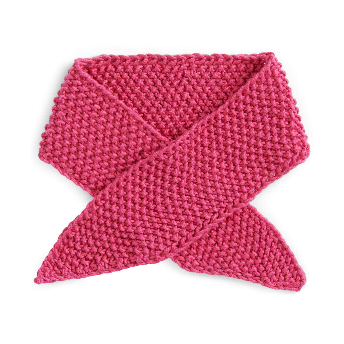 Free Easy Bernat Neckerchief Knitting Pattern | Yarnspirations