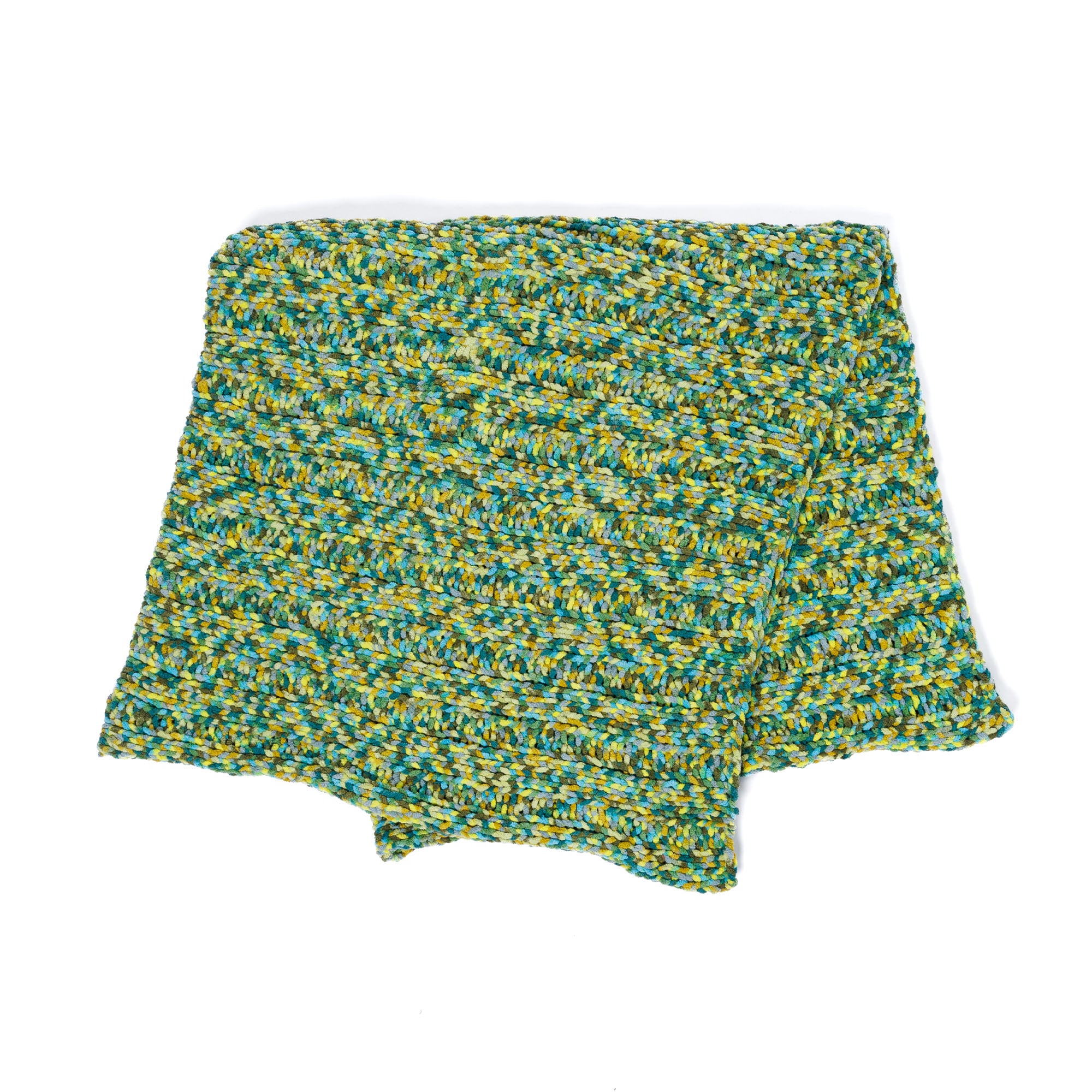 Free Beginner Bernat Big Rib Knit Throw Pattern | Yarnspirations