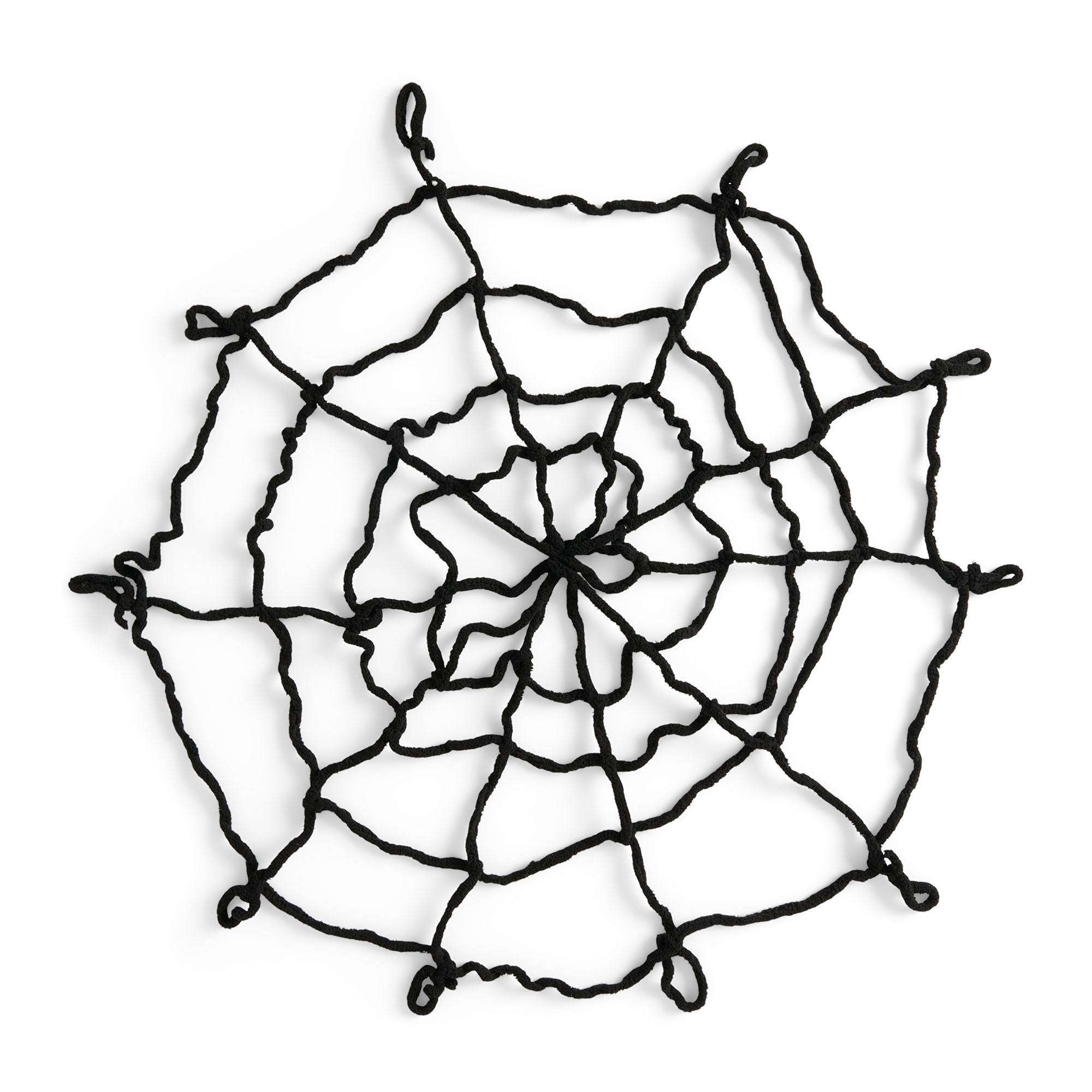 Free Beginner Bernat Spooky Spiderwebs Craft Pattern | Yarnspirations