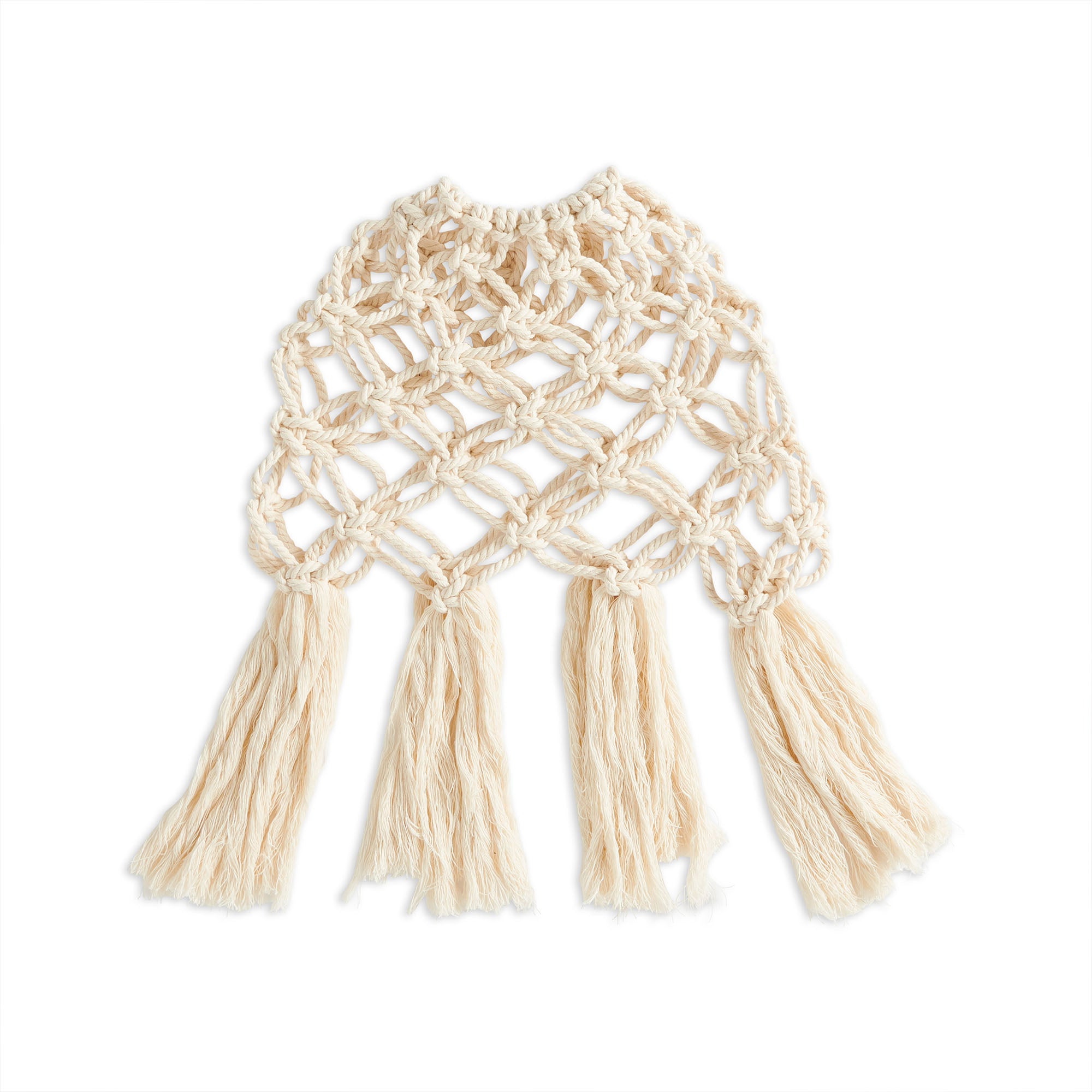 Free Easy Bernat Macrame Pumpkin Cover Craft Pattern | Yarnspirations