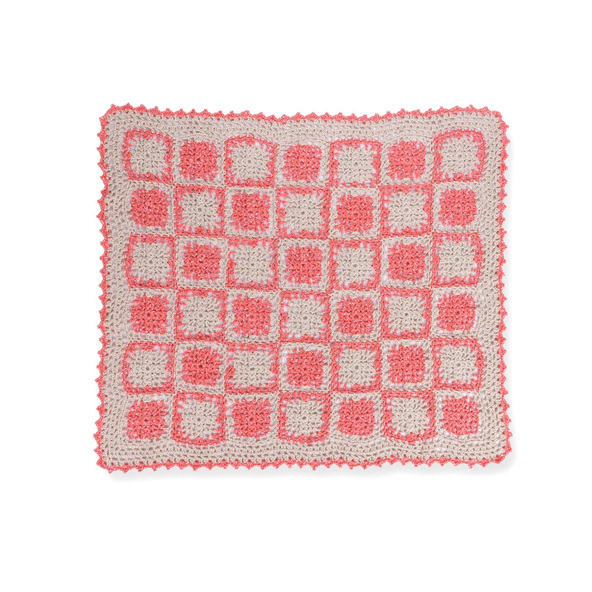 Free Easy Caron Crochet Lacy Motifs Throw Pattern | Yarnspirations