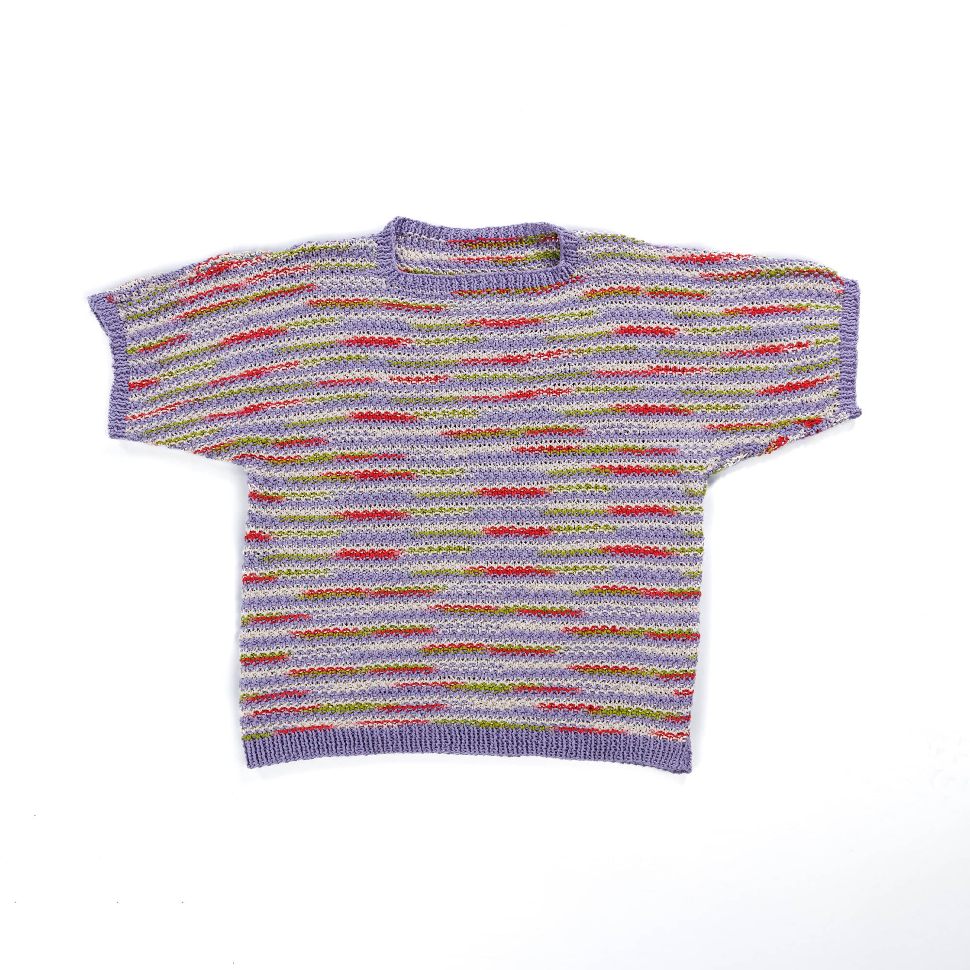 Free Easy Caron Everyday Knit T-Shirt Pattern | Yarnspirations