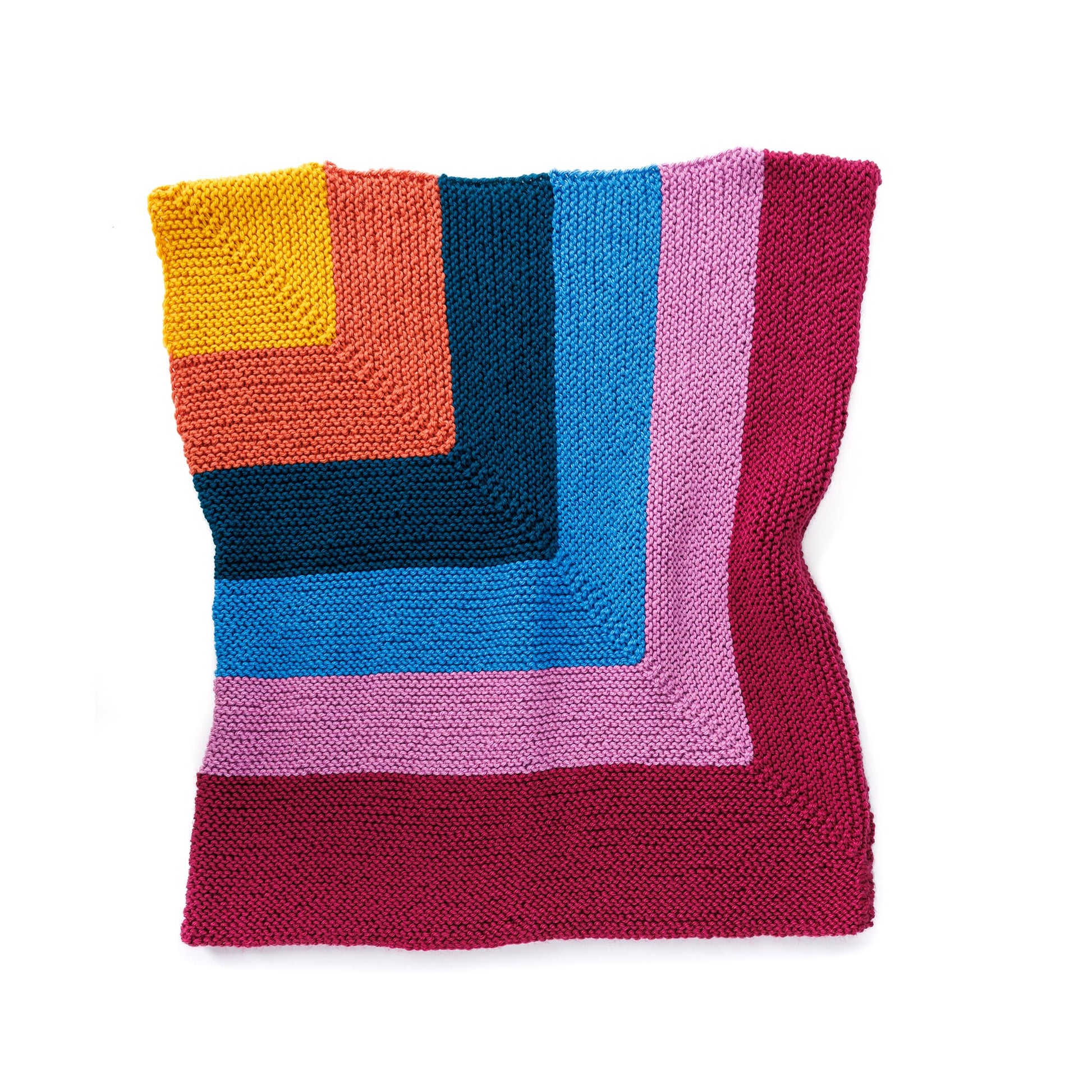 Free Easy Caron Mitered Angled Vest Knitting Pattern | Yarnspirations