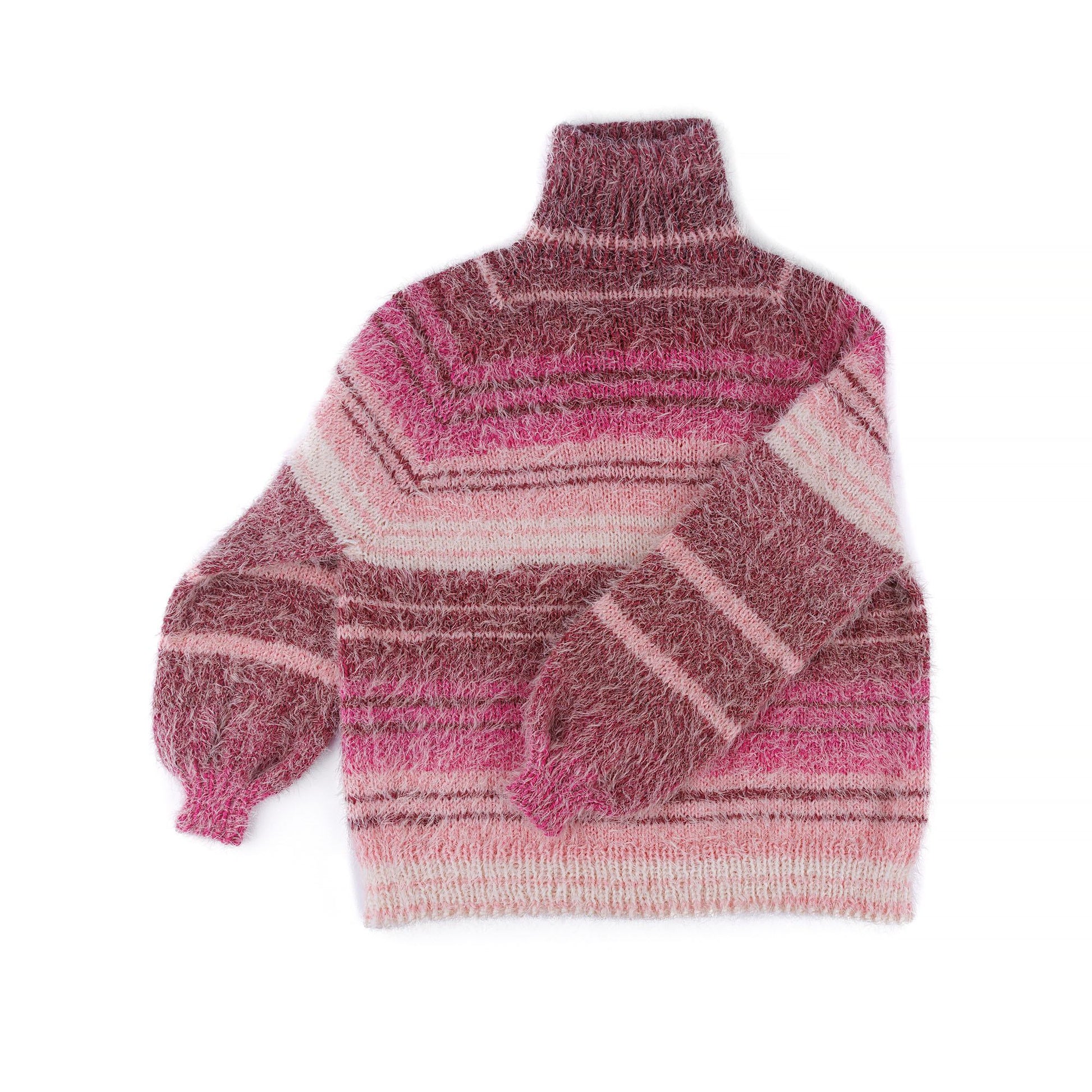 Free Caron Simple Knit Pullover Pattern | Yarnspirations