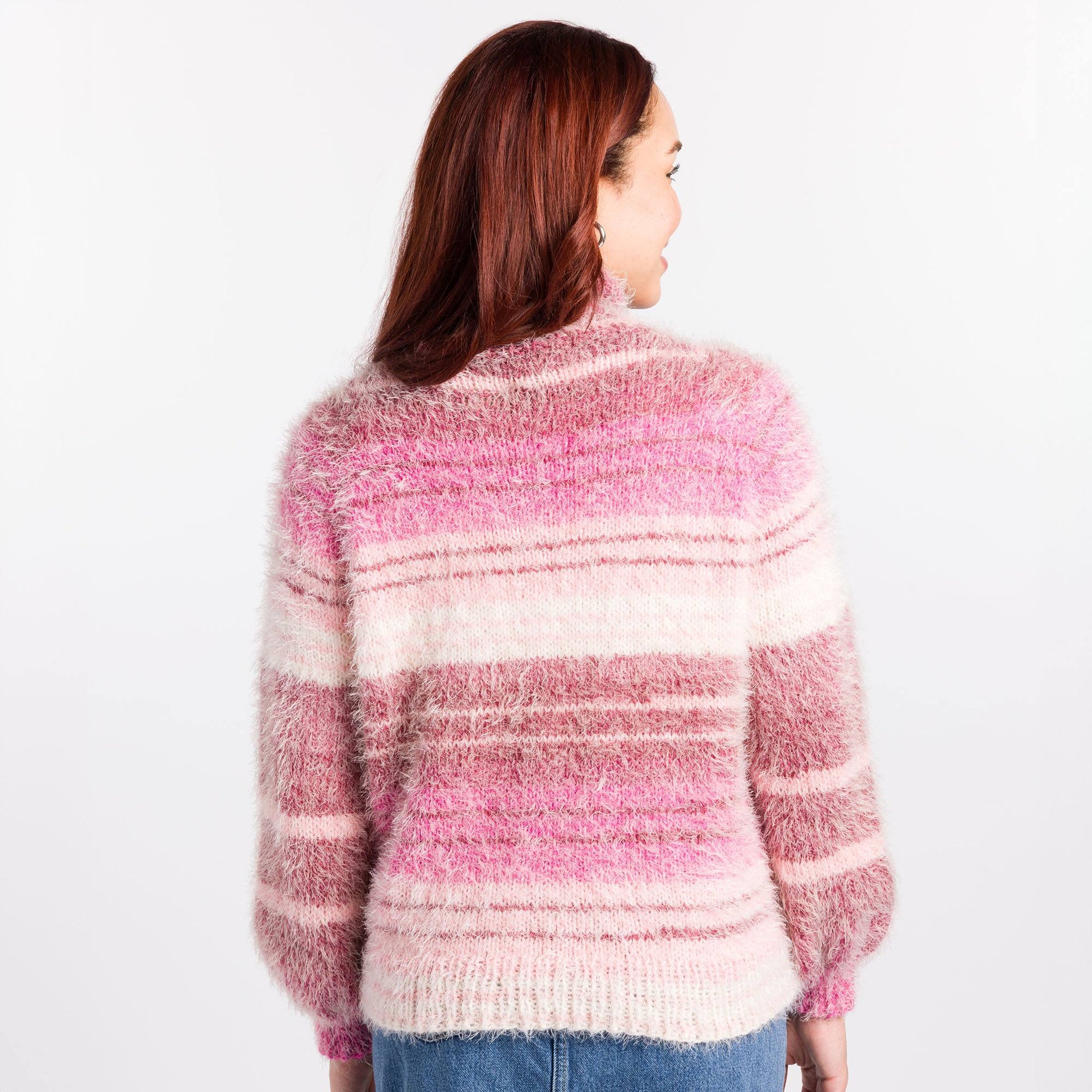 Free Caron Simple Knit Pullover Pattern | Yarnspirations