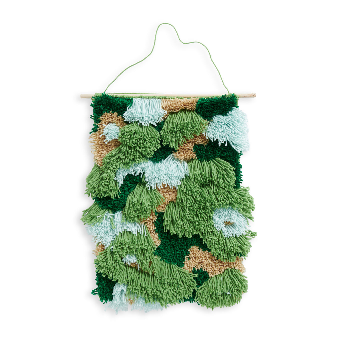 Free Easy Caron Latch Hook Mossy Wall Hanging Craft Pattern ...