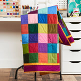 Free Beginner Coats & Clark Basic Square Quilt Pattern | Yarnspirations
