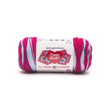 Red Heart All In One Flower Power Yarn (250g/8.8oz) | Yarnspirations