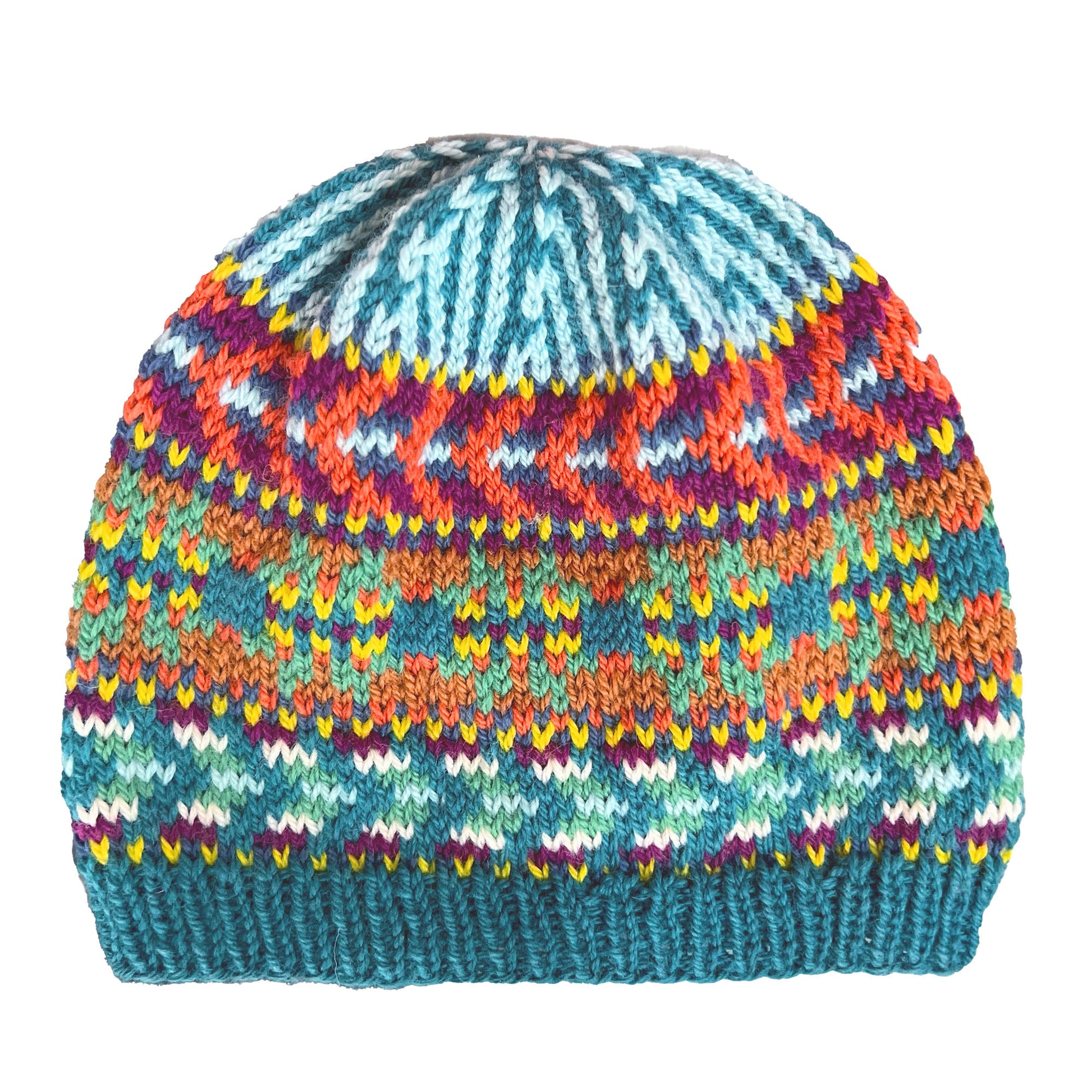 Free Patons Kaleidoscope Harmony Hat Knitting Pattern | Yarnspirations