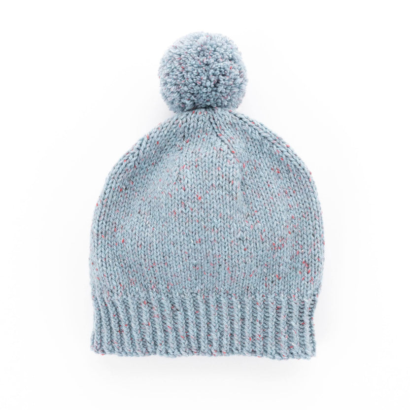 Free Beginner Patons Birchmount Knit Hat Pattern | Yarnspirations