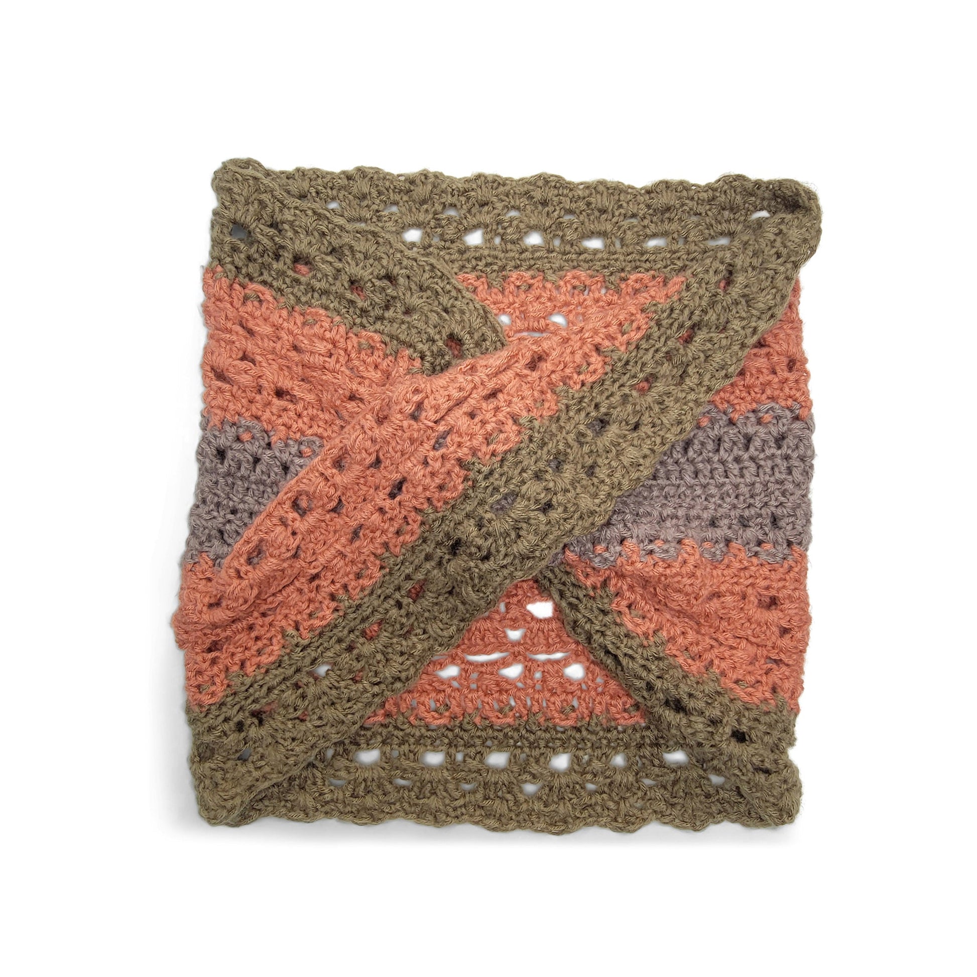 Free Red Heart Into the Woods Mobius Crochet Pattern | Yarnspirations