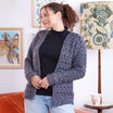 Free Red Heart Open Front Comfy Crochet Cardigan Pattern | Yarnspirations