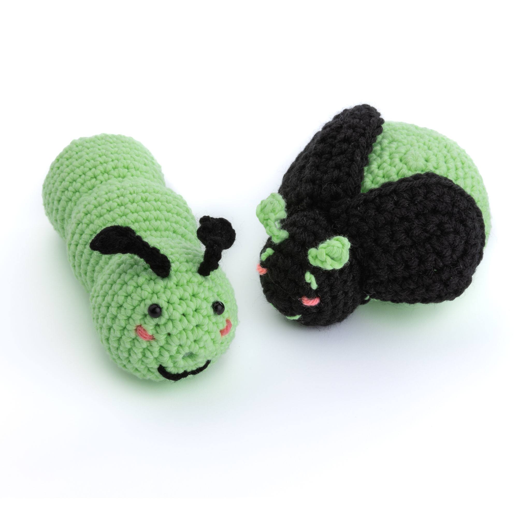 Free Easy Red Heart Crochet Super Glow Bugs Pattern | Yarnspirations