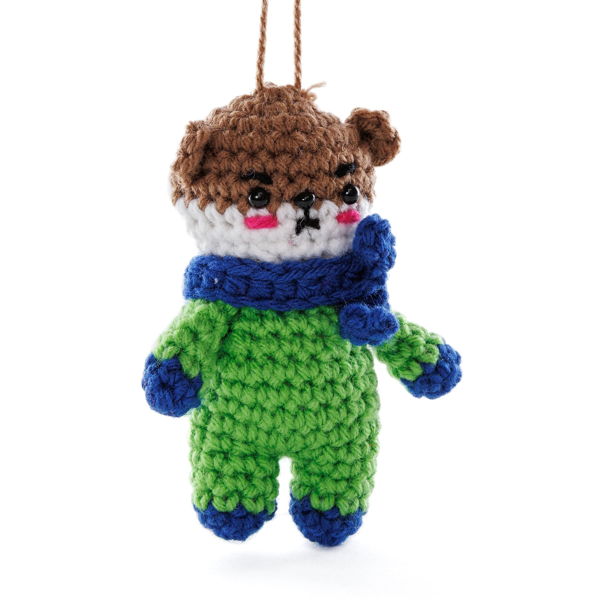 Free Easy Red Heart Crochet Otto the Otter Amigurumi Pattern ...