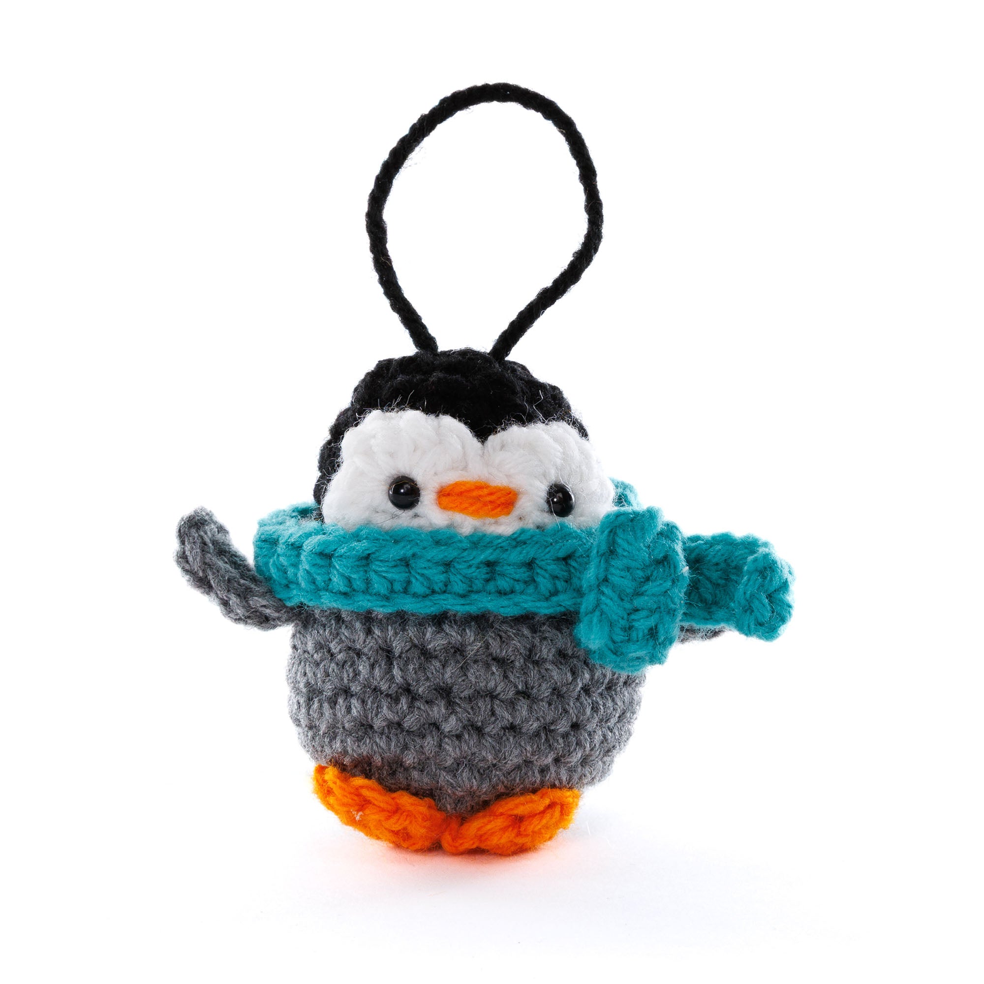 Free Easy Red Heart Crochet Pedro the Penguin Pattern | Yarnspirations