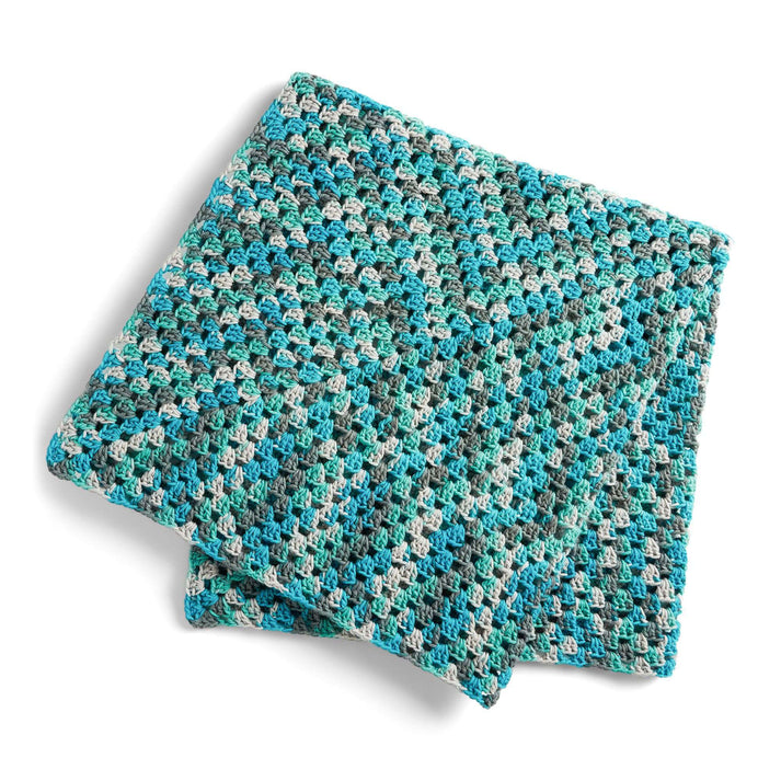 Free Beginner Red Heart Granny-Go-Round Throw Crochet Pattern ...