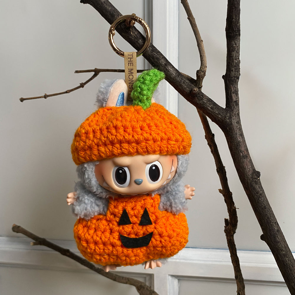 Free Beginner Crochet LaBOOboo Labubu Doll Costume Pattern | Yarnspirations