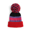 Free Easy Red Heart 5G Bright Stripe Beanie Knitting Pattern ...