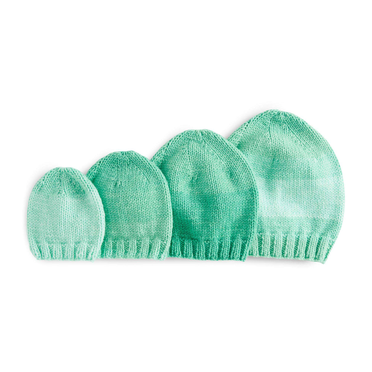 Red Heart Preemie to Toddler Knit Baby Hat | Yarnspirations