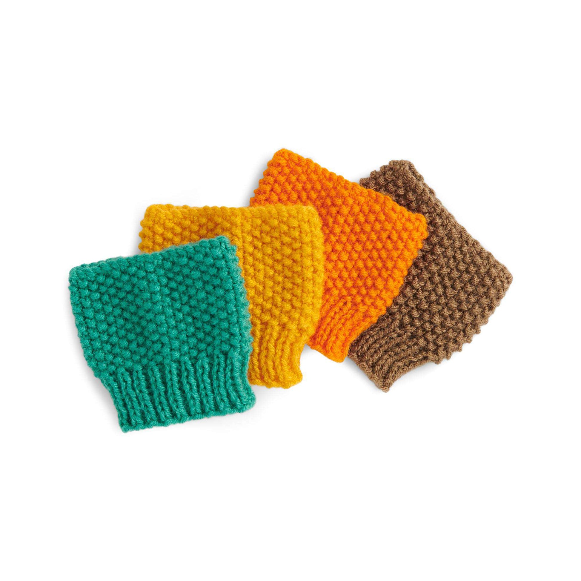 Free Easy Red Heart 5G Quick Cup Cozy Knitting Pattern | Yarnspirations