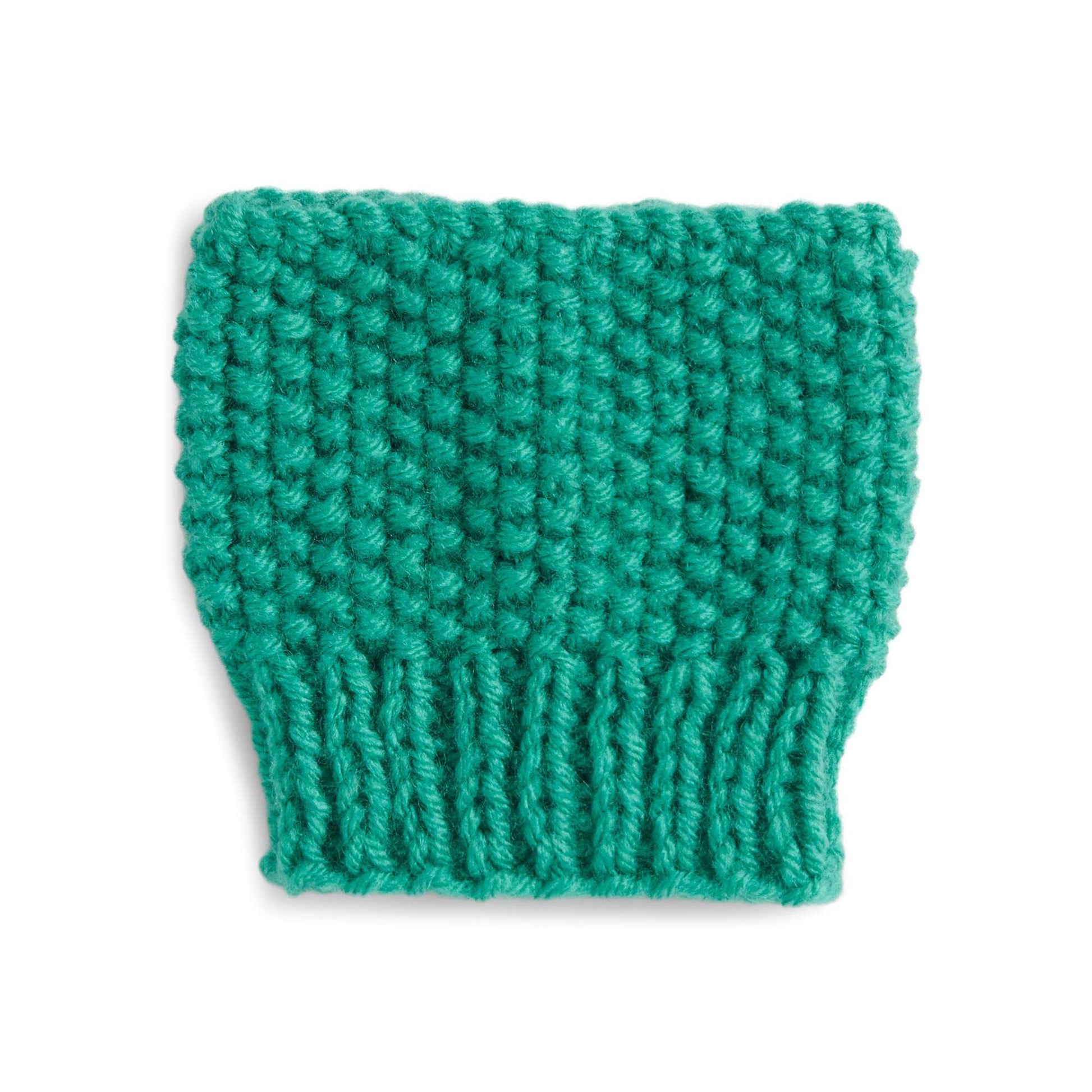 Free Easy Red Heart 5G Quick Cup Cozy Knitting Pattern | Yarnspirations