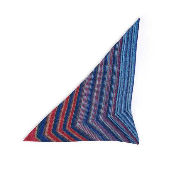 Free Intermediate Red Heart Perfect Fade Knit Shawl Pattern ...