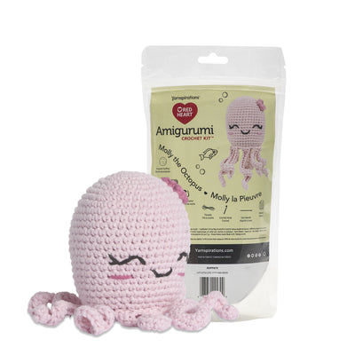 Red Heart Amigurumi Crochet Kit | Molly the Octopus | Yarnspirations