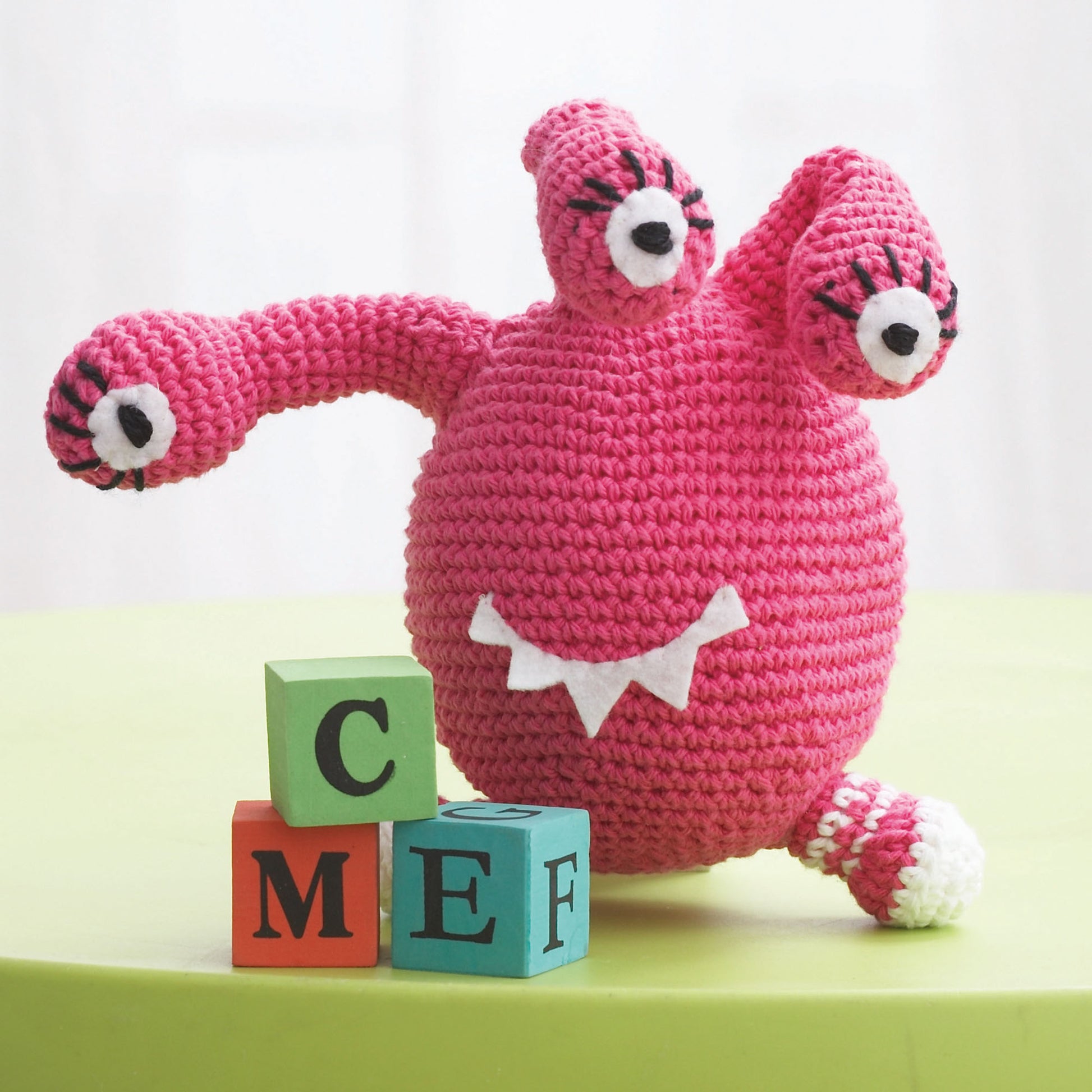 Free Easy Lily Crochet Monster Toys Pattern | Yarnspirations