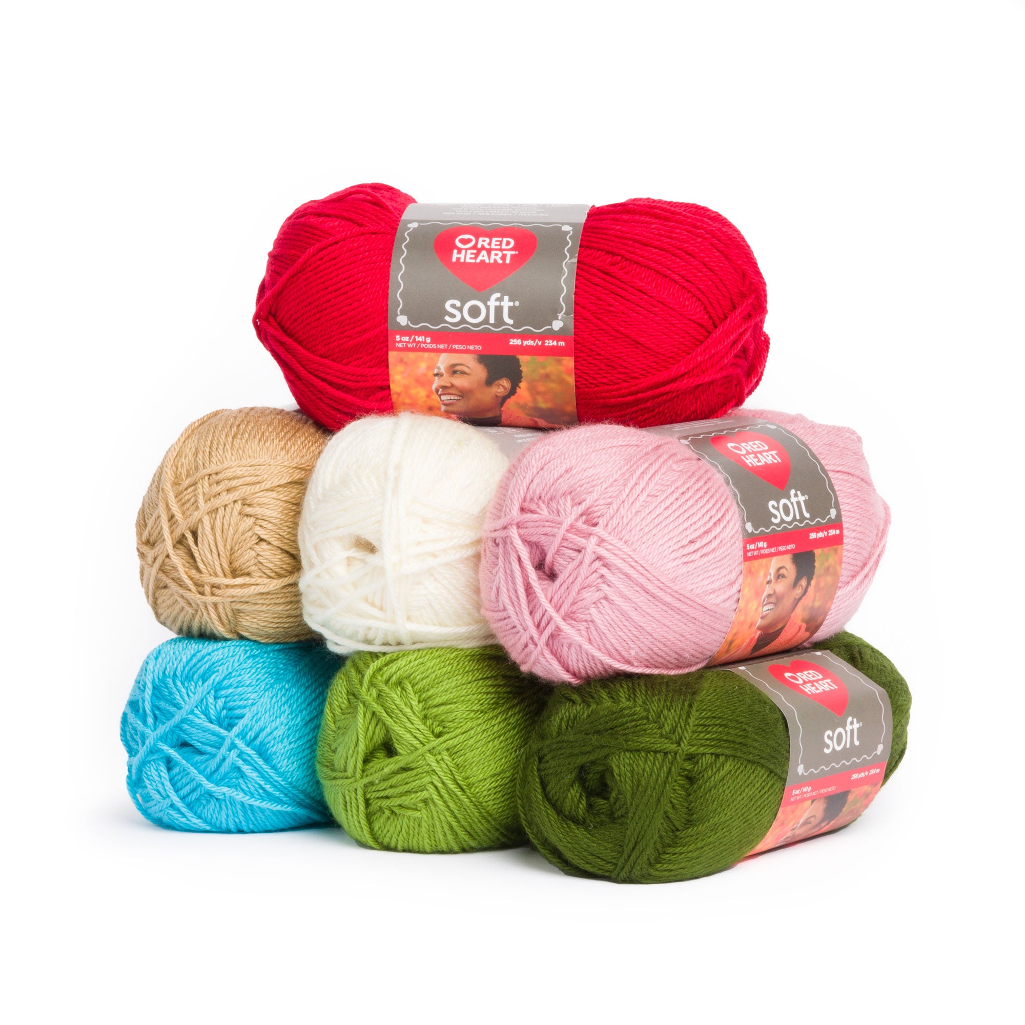 Red Heart All In One Granny Square Yarn (250g/8.8oz) | Yarnspirations